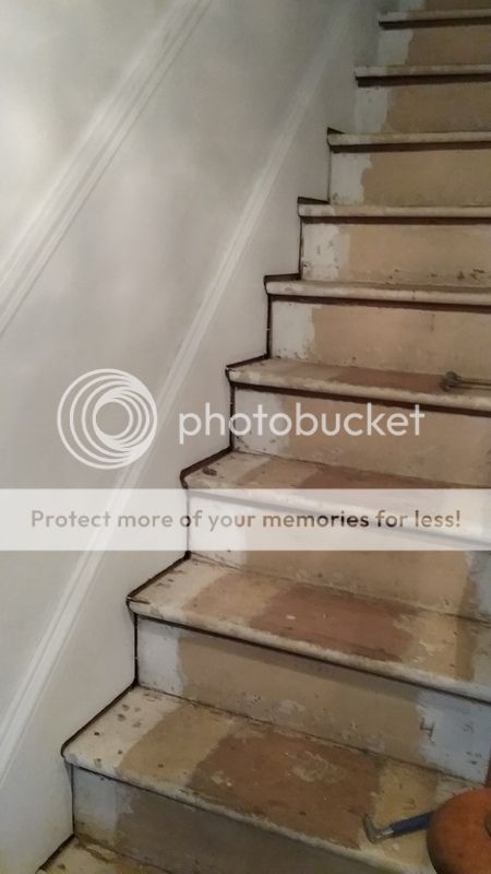 Old Staircase (early 1900s) sagging and coming off wall | Contractor ...