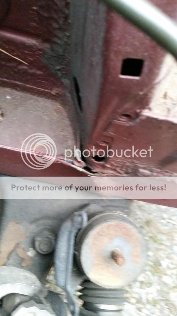 e30 front frame rail damage, what to do?